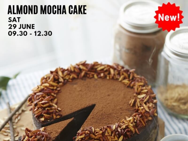 Almond Mocha Cake Bangkok | Experiences | ClassBento
