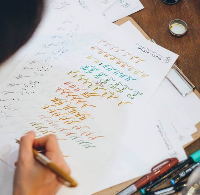 Thai Lettering Calligraphy Workshop Bangkok | ClassBento