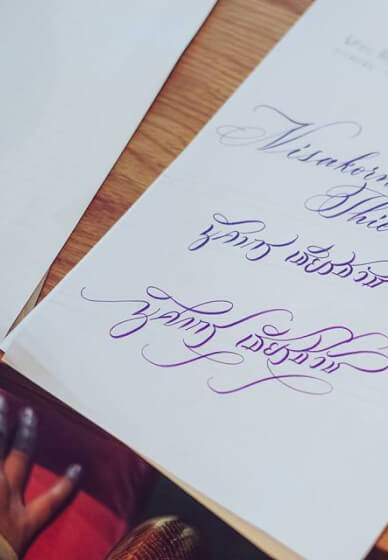 Thai Lettering Calligraphy Workshop Bangkok | Gifts | ClassBento